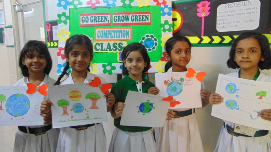‘Drawing and Colouring Competition – Grow Green, Go Green’ – Delhi ...